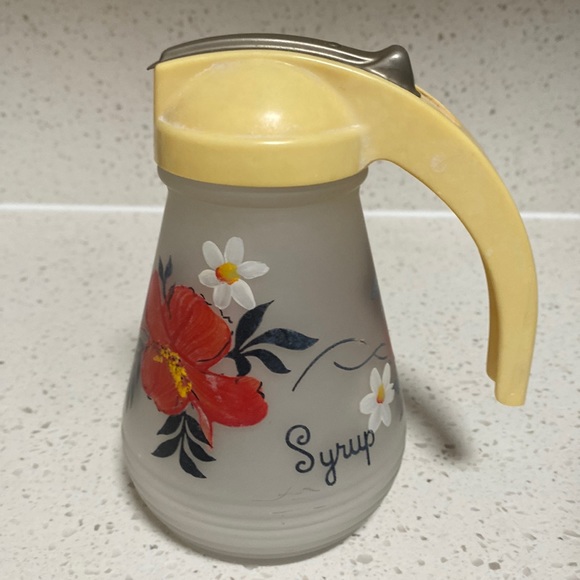 Dining | Glass Vintage Syrup Server | Poshmark